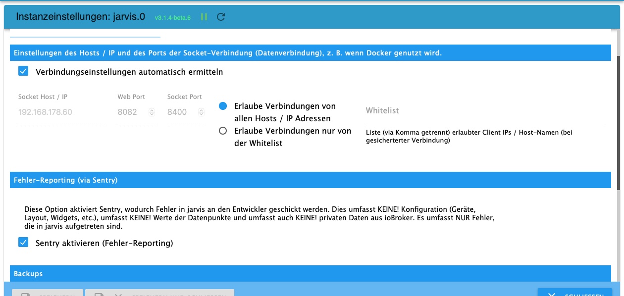 Connection delayed · Issue #1671 · Zefau/ioBroker.jarvis · GitHub
