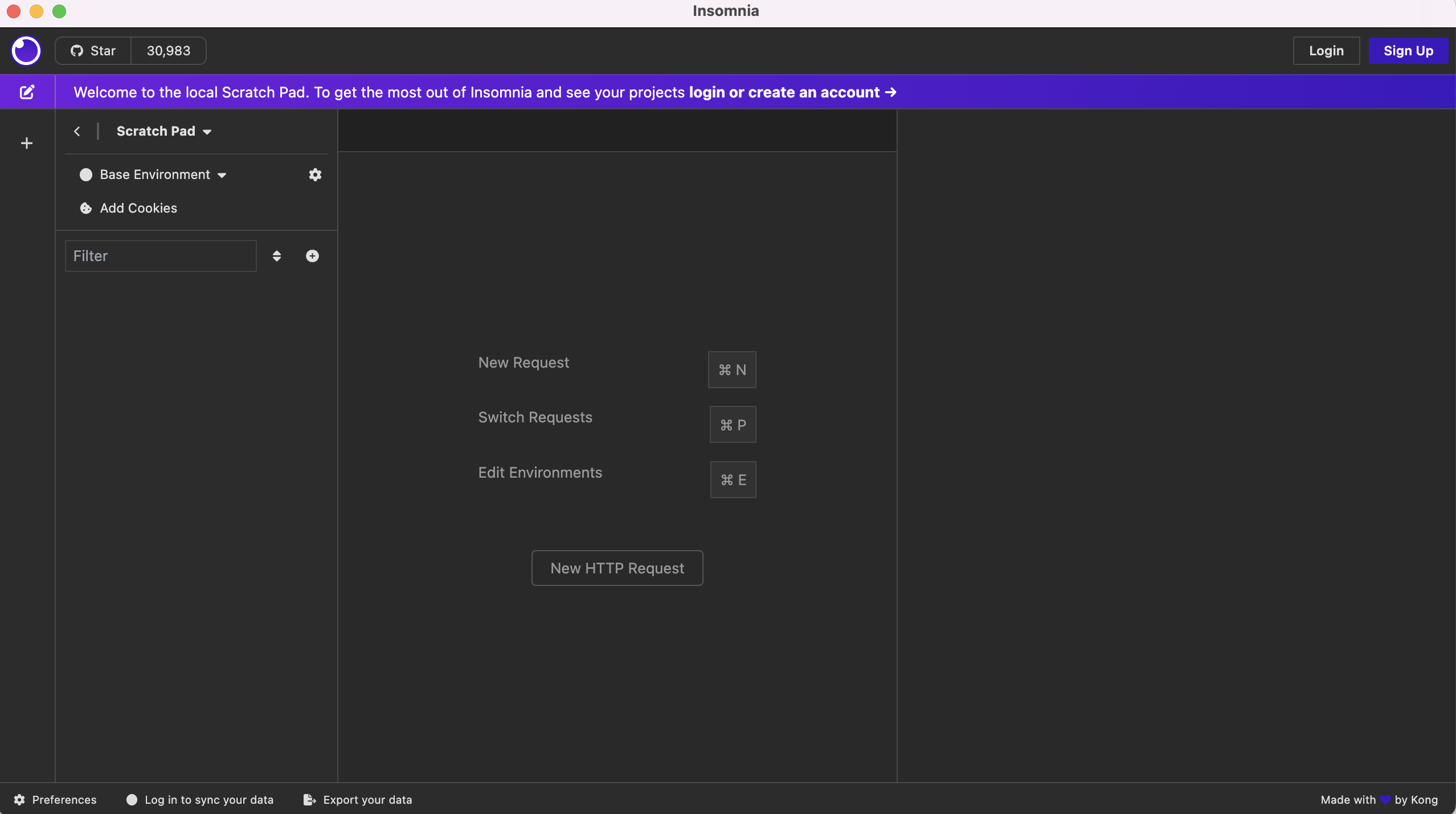 Upgrade to 8.1.0 ScratchPad cannot import *** UPDATED **** · Issue #6607 · Kong/insomnia · GitHub