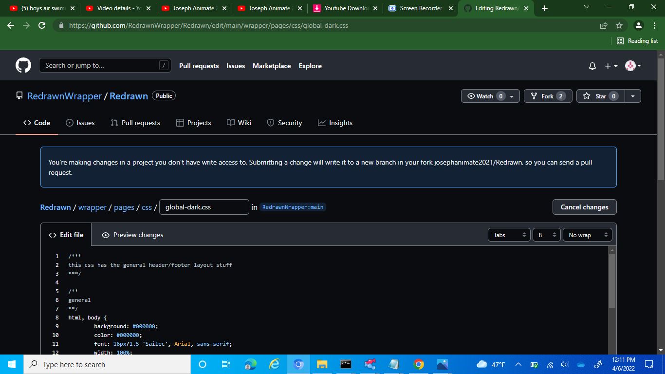I am having collaborator issues. · Issue #3 · RedrawnWrapper/Redrawn ...