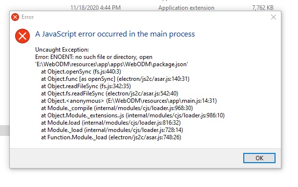 Update Install - Failed - WebODM will not work now · Issue #1145 · OpenDroneMap/WebODM · GitHub