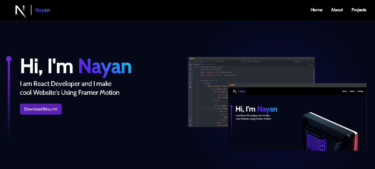 GitHub - Nayanchandrakar/Portfolio2023