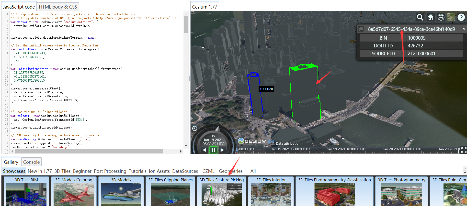 select the component function of the model · Issue #152 · NASA-AMMOS/3DTilesRendererJS · GitHub