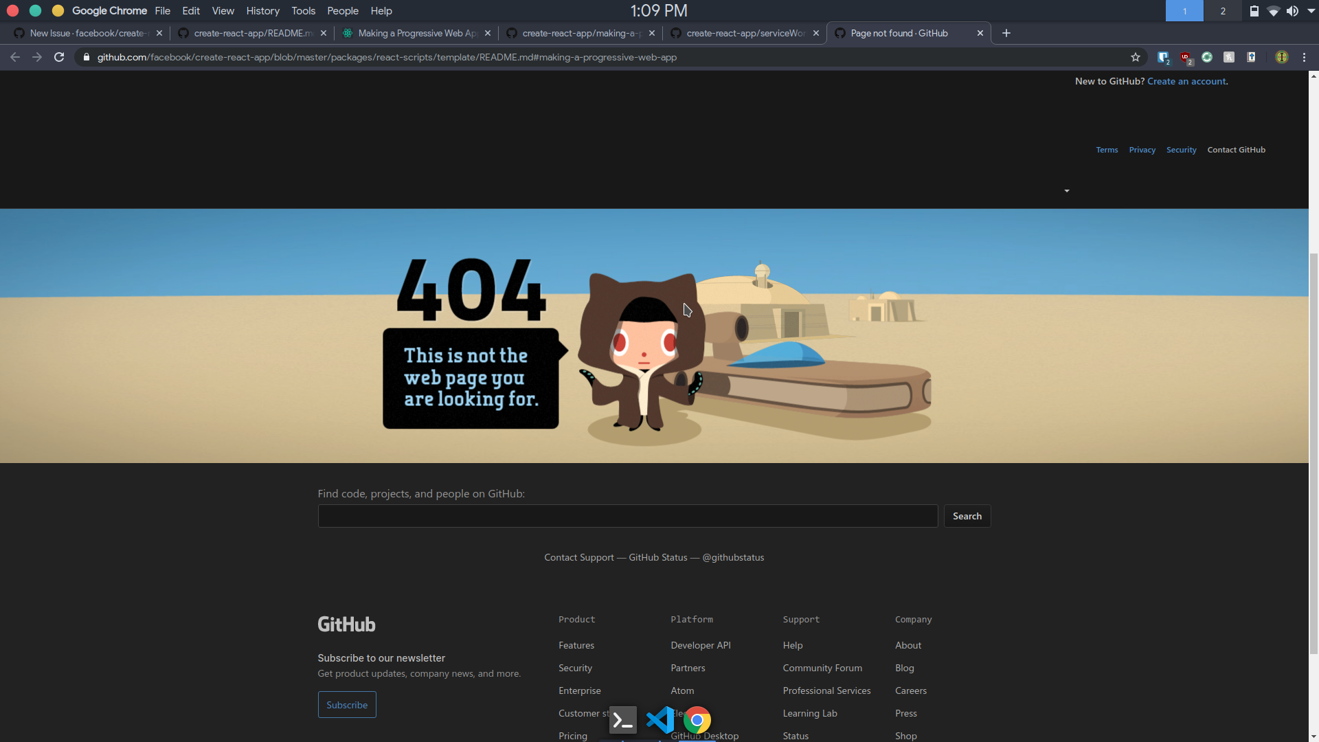 Typescript Template Serviceworkerts Has A Dead Link · Issue 7886 · Facebookcreate React App
