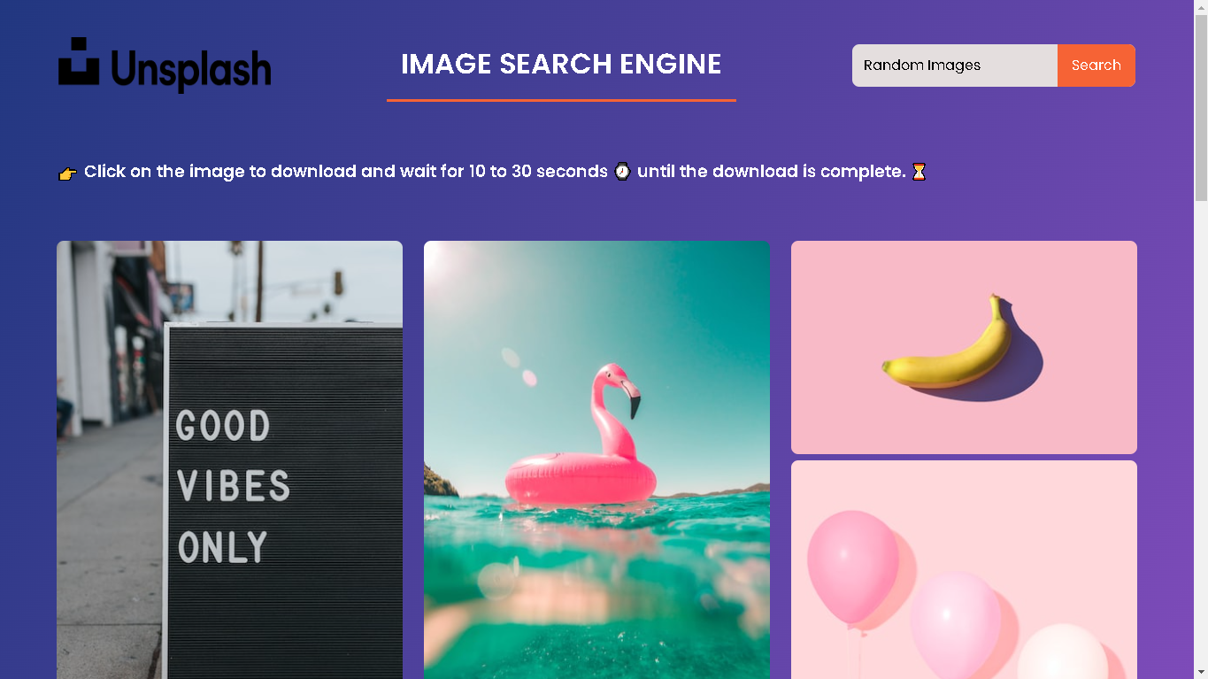 GitHub - Cosaslearning/image-search-engine: This code combines HTML, CSS, and JavaScript to ...