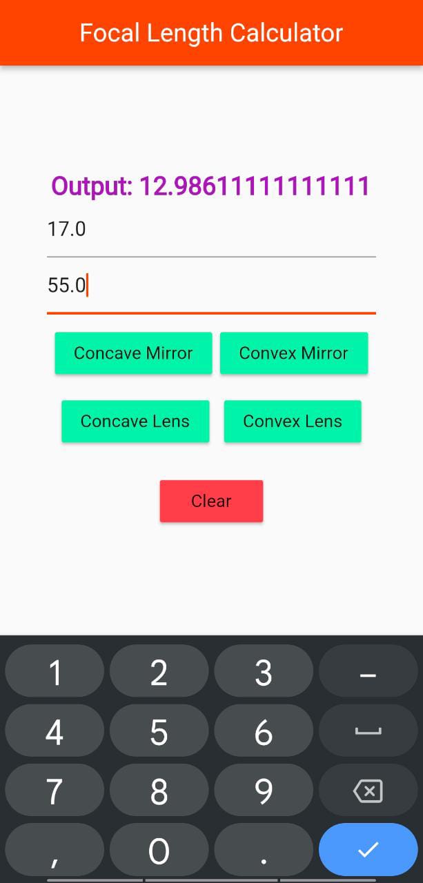 GitHub - AdiUrone/FocalLength_calculator: This is a Flutter App which helps you to calculate ...