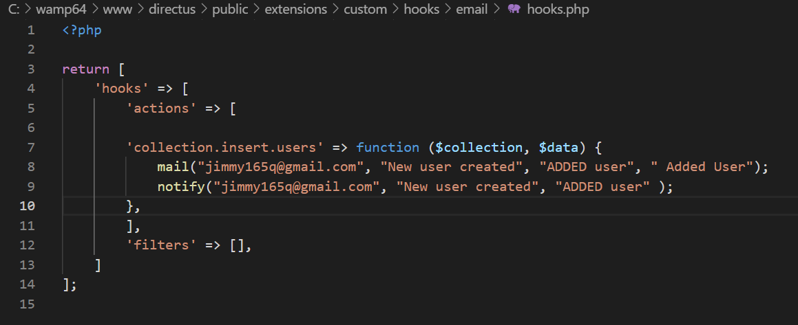 Hooks are not firing · Issue #1328 · directus/v8-archive · GitHub