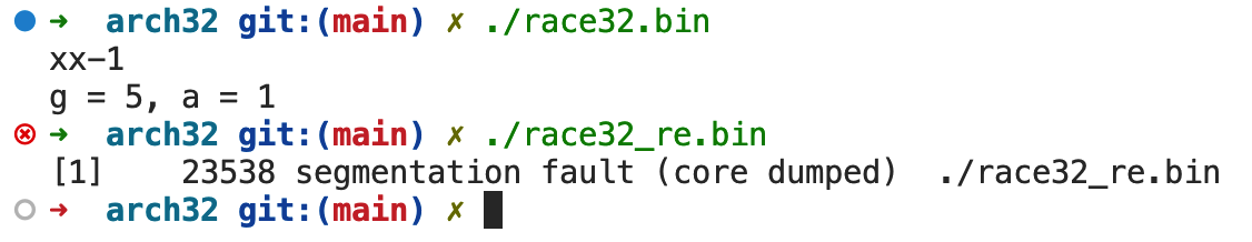 Segmentation Fault Although Doing Nothing About Instrumentaion · Issue