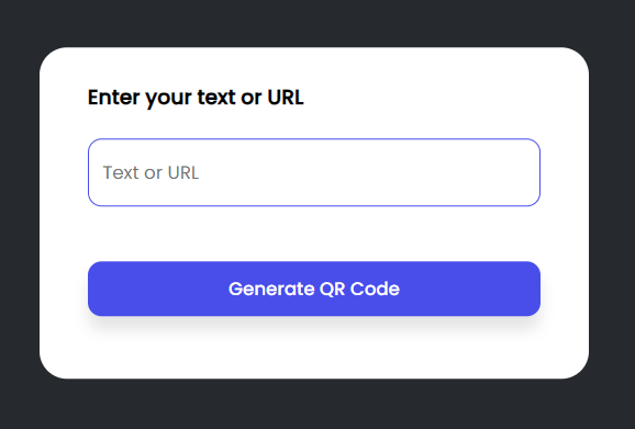 GitHub - brzTudor/QRCodeGenerator: Web application which generates a QR ...