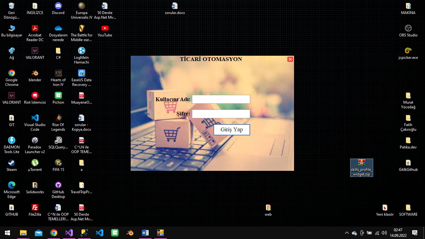 GitHub - varolhasan/TicariOtomasyon: DevExpress kullanarak bir ticari otomasyon geliştirdim. Bu ...