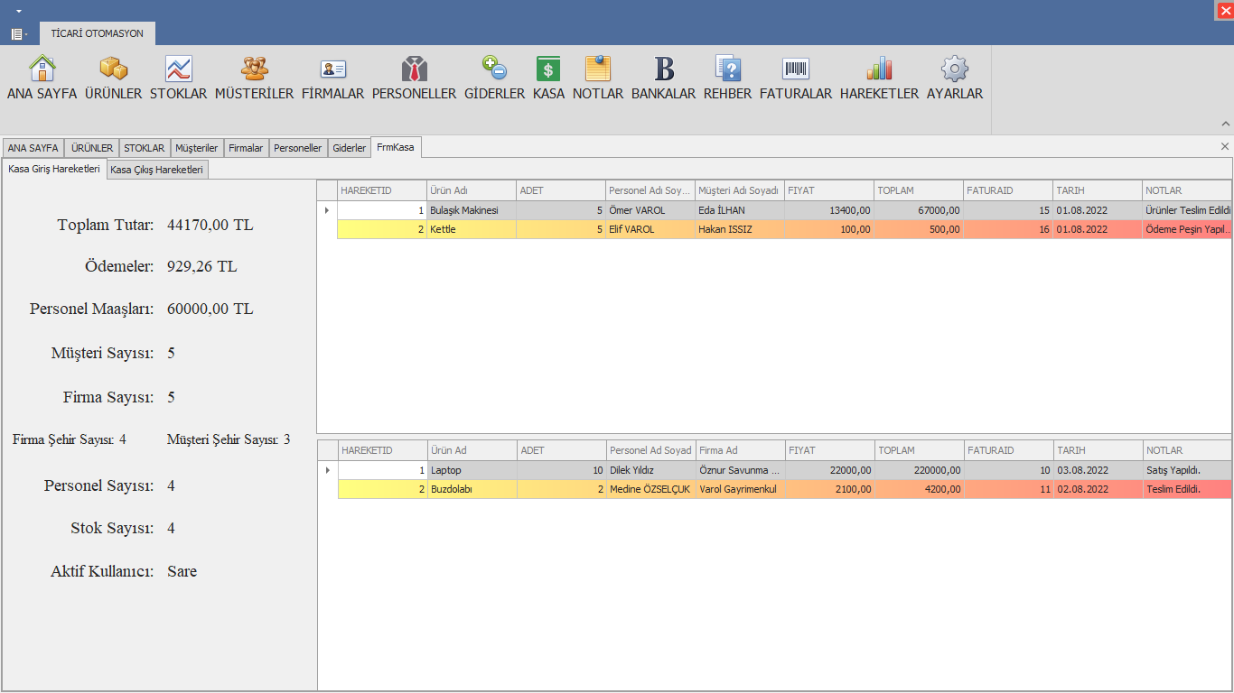 GitHub - varolhasan/TicariOtomasyon: DevExpress kullanarak bir ticari otomasyon geliştirdim. Bu ...