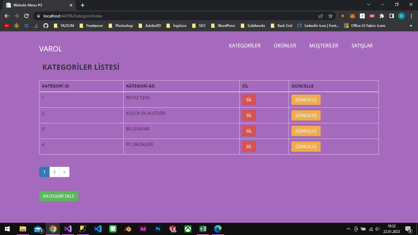 GitHub - varolhasan/MvcMagazaStok: Asp.Net MVC ile yapmış olduğum bir ...