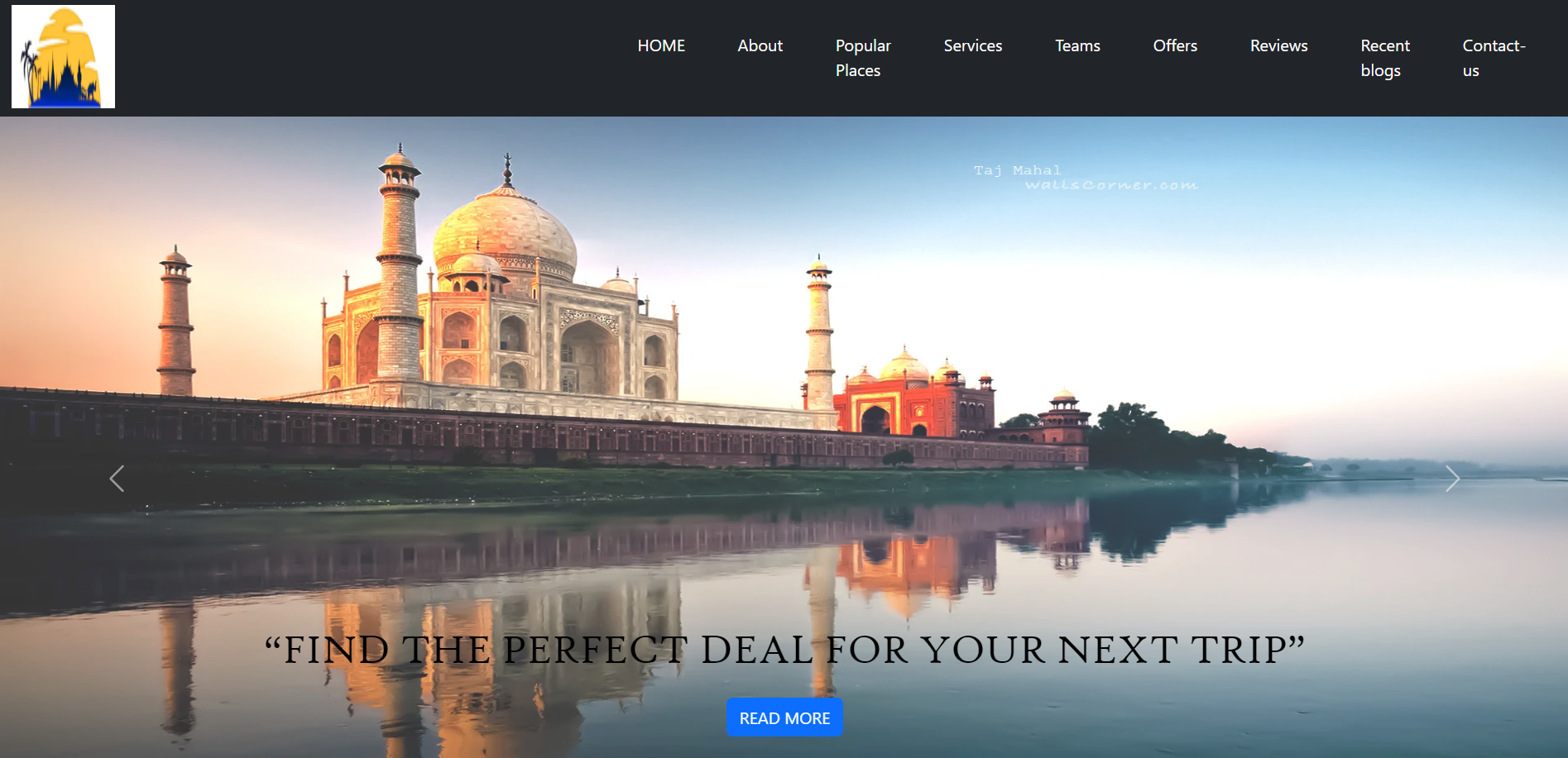GitHub - Tirthp1/travelwebsite: I'm done a travel and tourism project called "TOURISMO ...