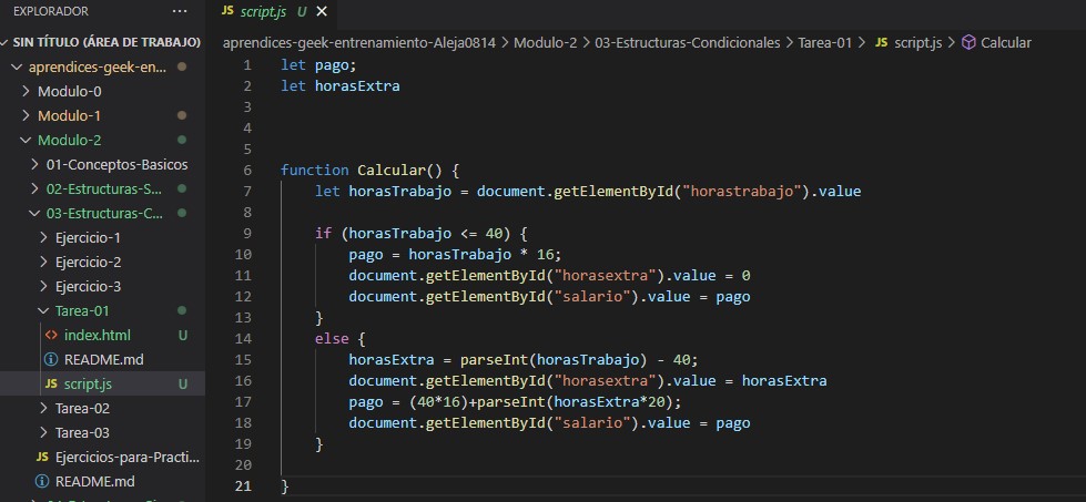 Entrega-Modulo-2-03-Estructuras-Condicionales-Tarea-01-Ejercicio-1 · Issue #1 · Aleja0814 ...