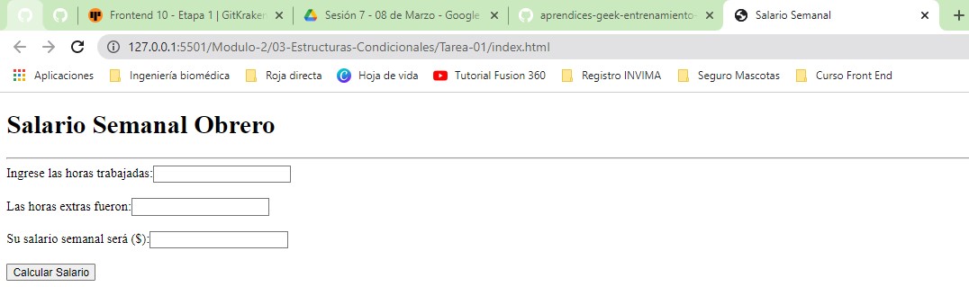 Entrega-Modulo-2-03-Estructuras-Condicionales-Tarea-01-Ejercicio-1 · Issue #1 · Aleja0814 ...
