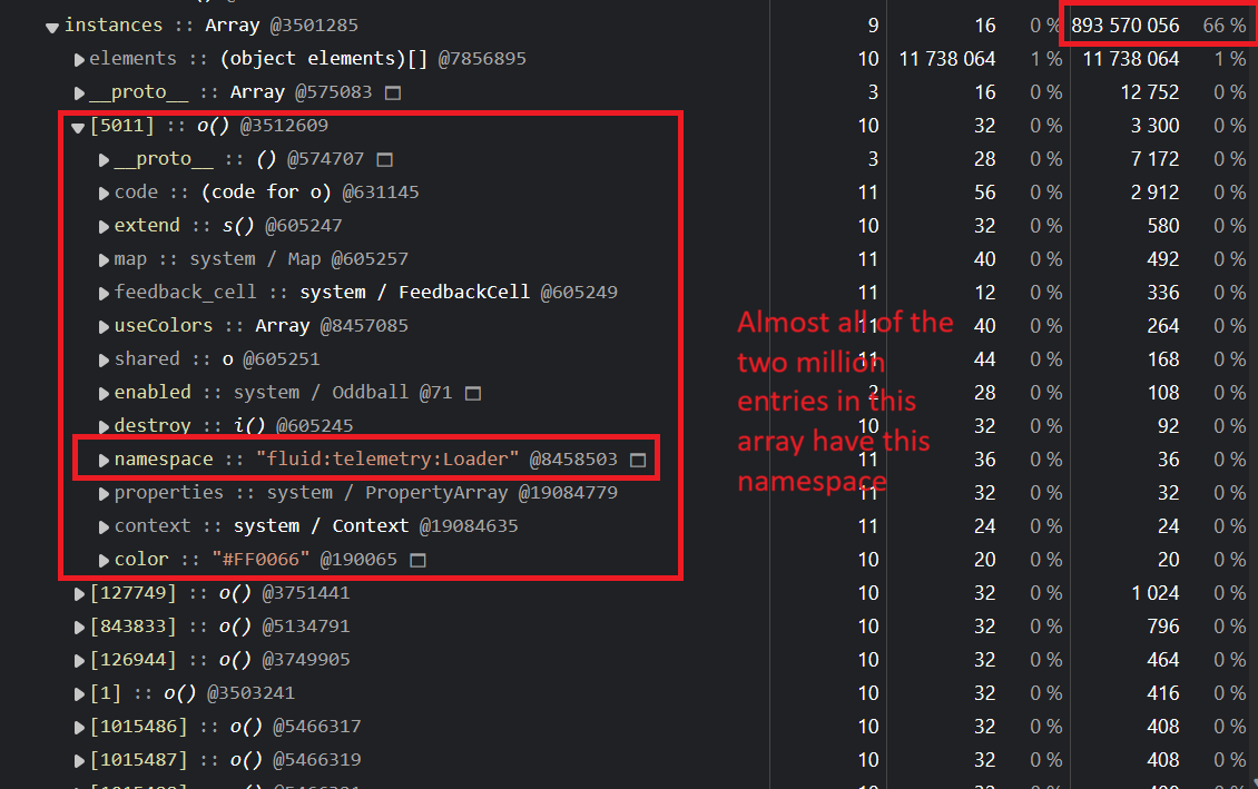 Memory Leak Related To Unbounded Creation Of Debug Loggers · Issue 17797 · Microsoft