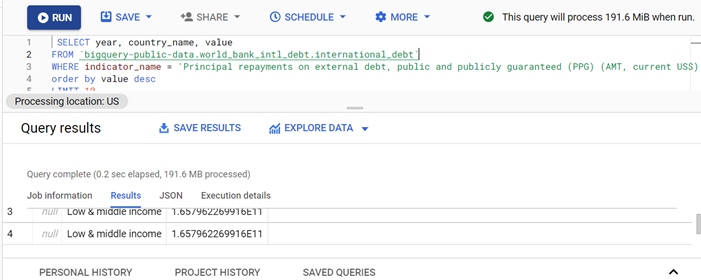 GitHub - tinaparate/International-debt-statistics: National and ...