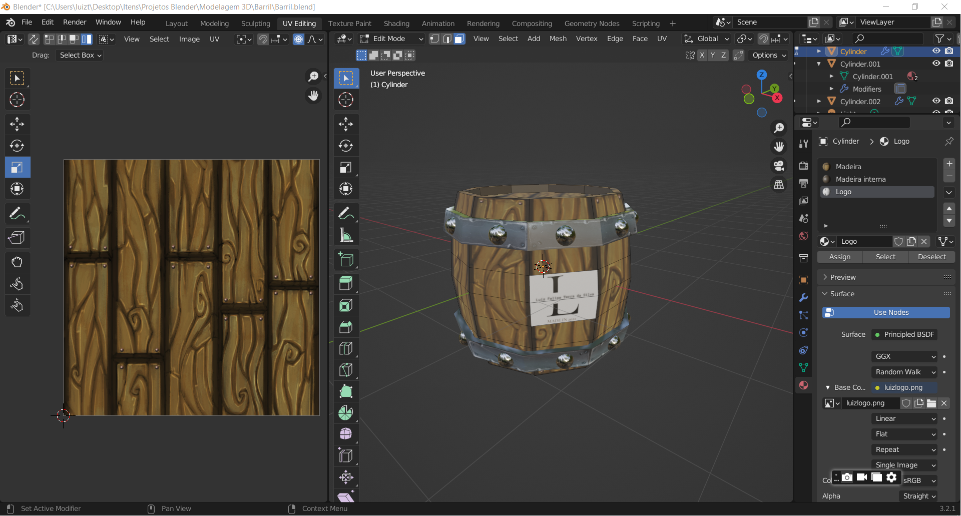 GitHub - LuizLich/Projetos-Modelagem3D-Blender: Todos os projetos ...