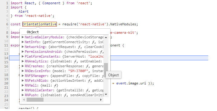 Orientation Native Module is not available · Issue #15711 · facebook ...