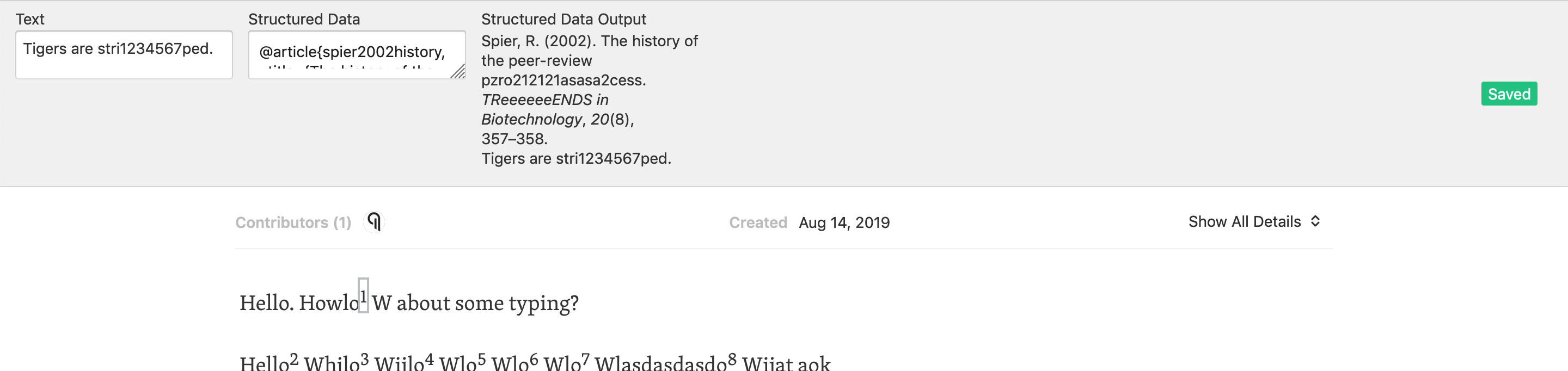 Design for footnote/citation formatting bar · Issue #512 · pubpub/pubpub · GitHub