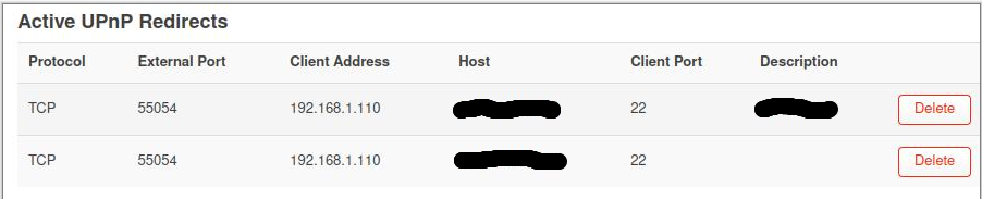 miniupnpd-nftables 2.3.0 on OpenWrt 22.03.0: get/deleteportmapping: Wrong results. · Issue #628 ...