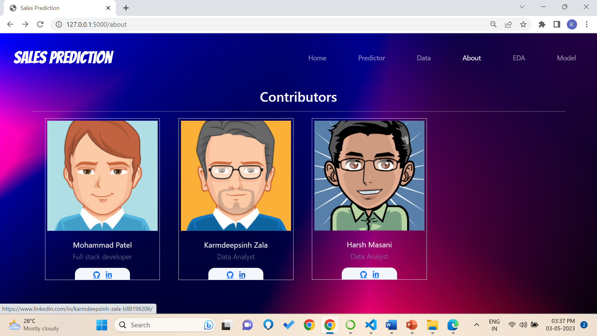 GitHub - KarmdeepsinhZala/Sales_Prediction_ML: Machine Learning based ...