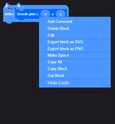 Upgraded custom blocks / block palettes · ScratchAddons ScratchAddons ...