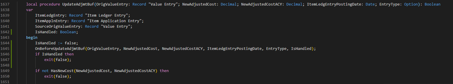 [Event Request] Codeunit 5895 "Inventory Adjustment" - UpdateAdjmtBuf Function · Issue #16361 ...