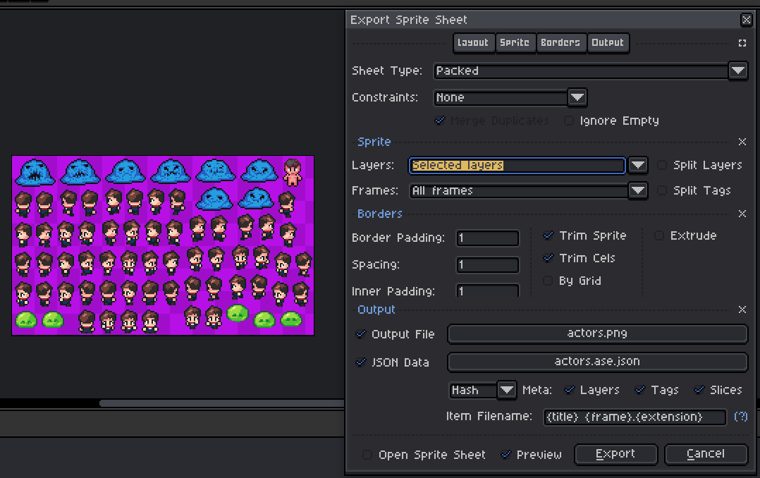 Exporting with "Layers: Visible Layers" not working as expected when layer has a blank name (v1 ...
