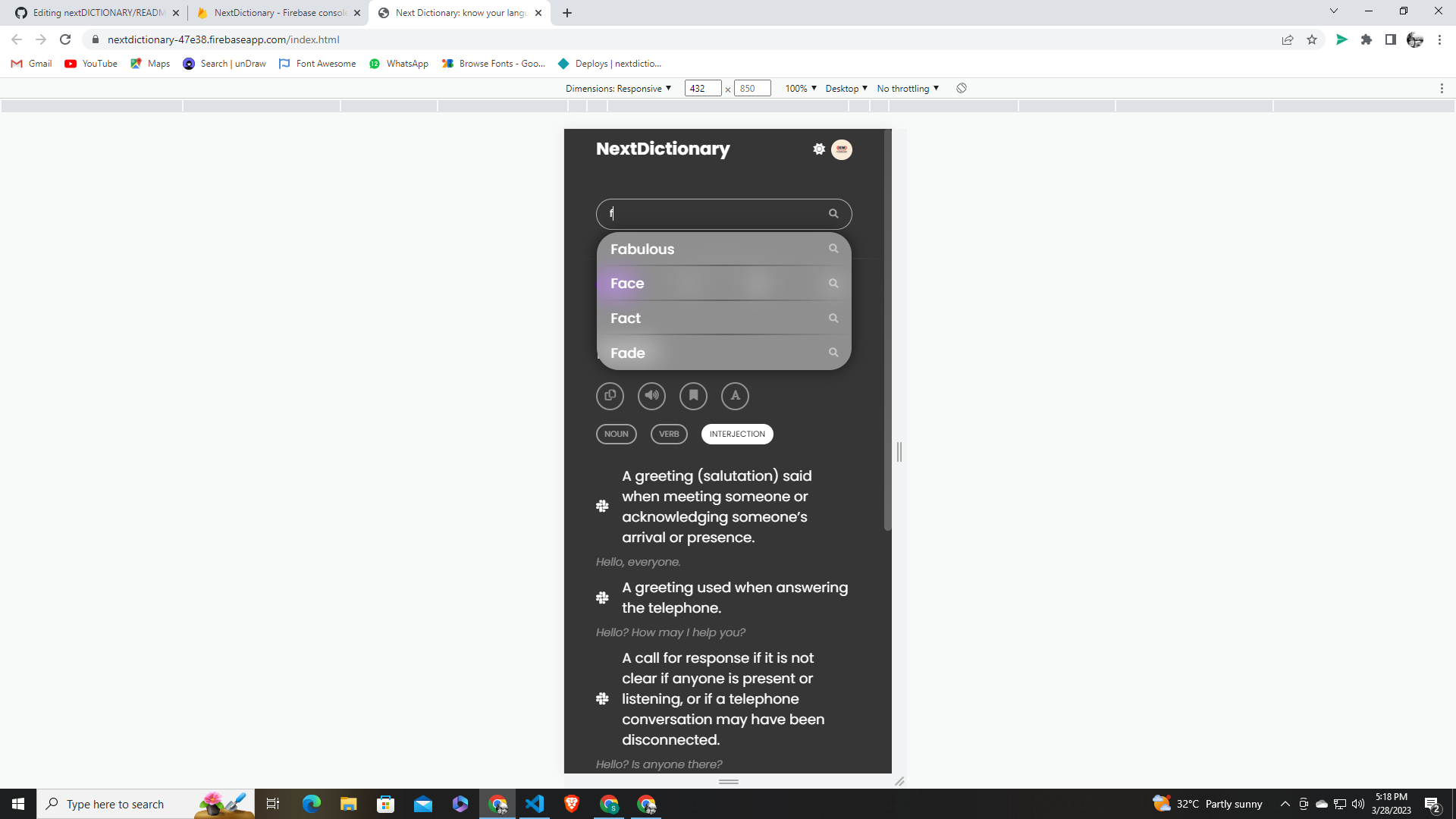 GitHub - sayak-12/nextDICTIONARY: Welcome to NextDICTIONARY, a dictionary webapp hosted using ...