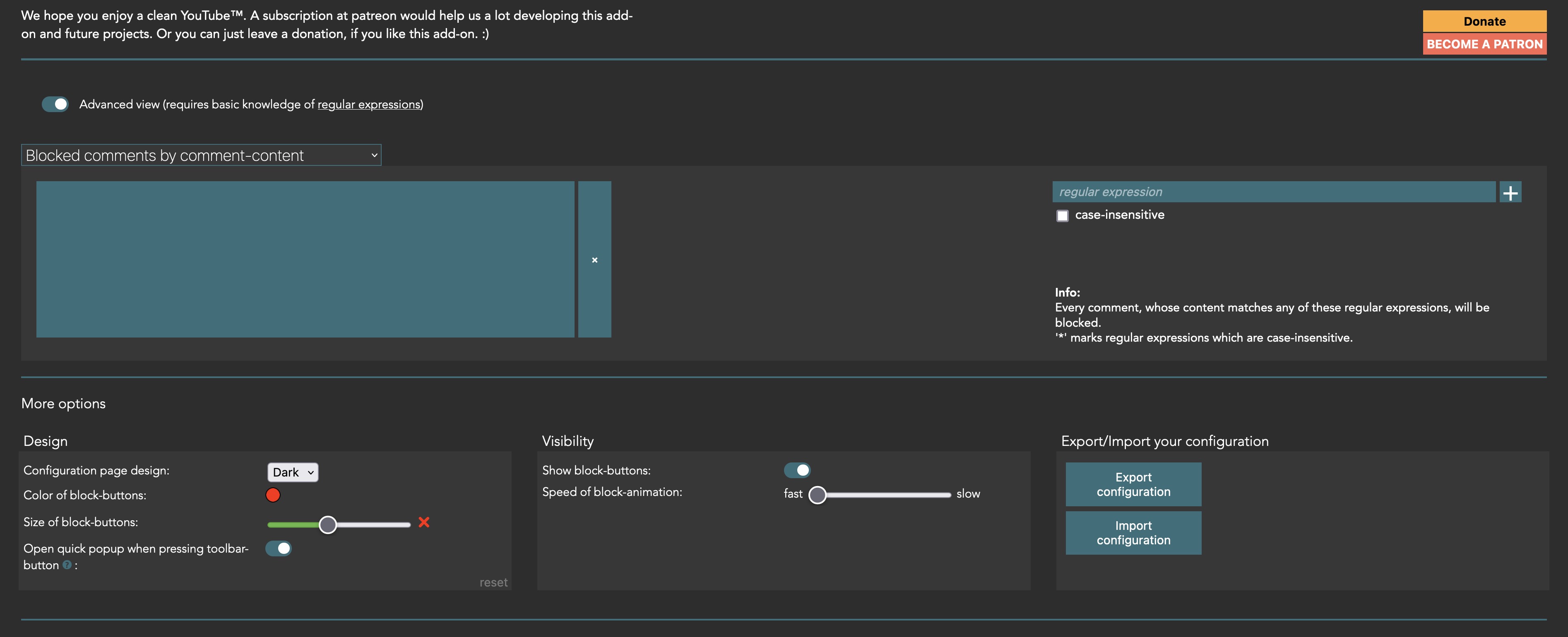 [Feature Request]: Block/Hide Channels, Users or Specific Videos with 1 Click or RegEx · Issue ...