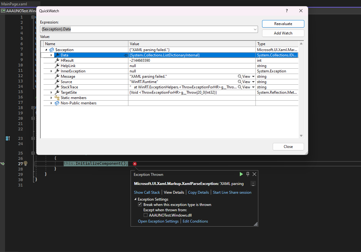 Components from Uno Gallery does not work with net7 Xaml Parsing error · unoplatform uno ...
