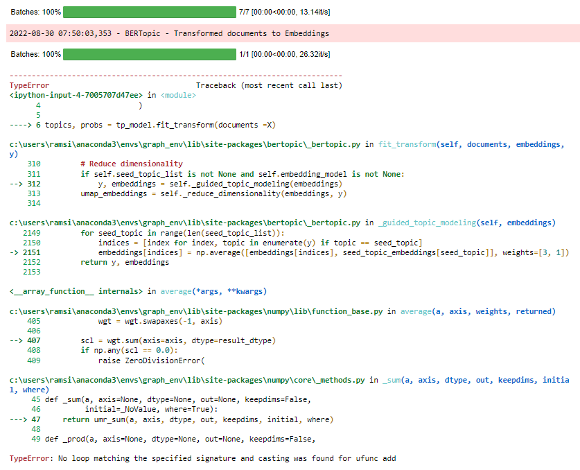 Issue with Guided Topic modeling · Issue #692 · MaartenGr/BERTopic · GitHub