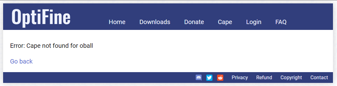 "Cape not found" when changing cape design and transferring accounts. · Issue #6631 · sp614x ...