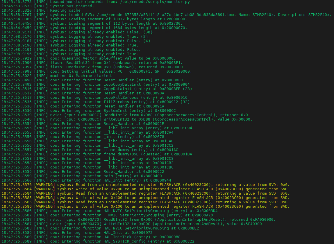 Please inquire about UART communication related to STM32f4. · Issue #300 · renode/renode · GitHub