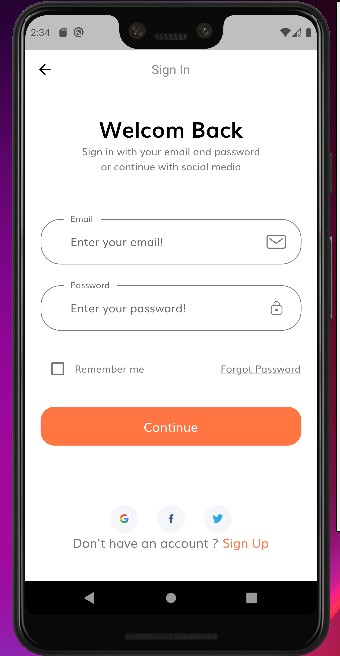 GitHub - vishal690/Login_SignUp_Screen_UI