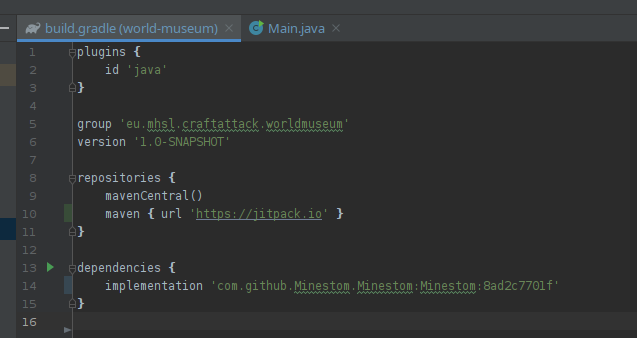 Problem with Gradle loading · Minestom Minestom · Discussion #1817 · GitHub