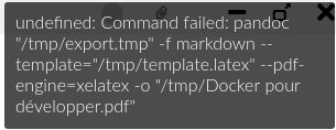 PDF export failed - Undefined... · Issue #110 · Zettlr/Zettlr · GitHub