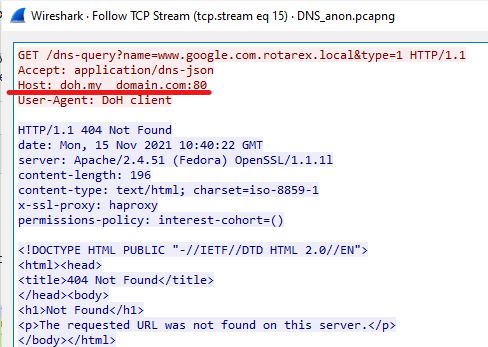 Unable to connect to DoH server that is behind HAProxy · Issue #341 · TechnitiumSoftware ...