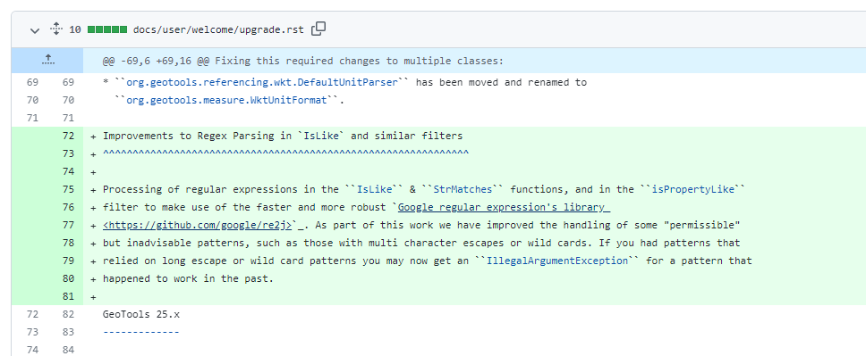 GeoServer - Änderung der Länge des escape char ab Version 2.22 · e-netze webgis-community ...