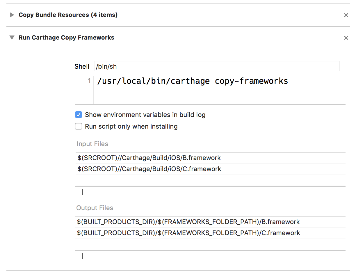 Wrong build order with nested dependencies · Issue #415 · Carthage/Carthage · GitHub
