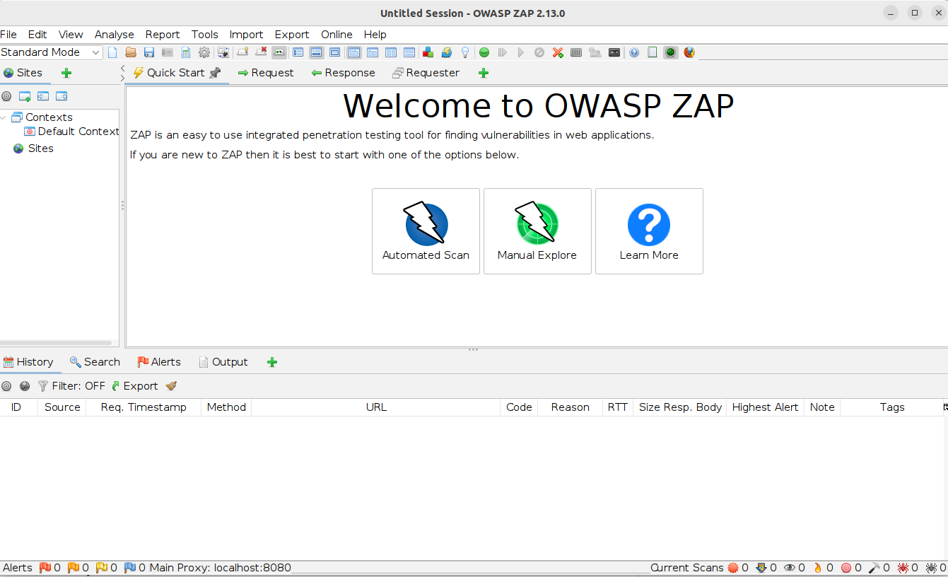 Zap First Time User Onboarding User Experience Issues · Issue 7983 · Zaproxy Zaproxy · Github