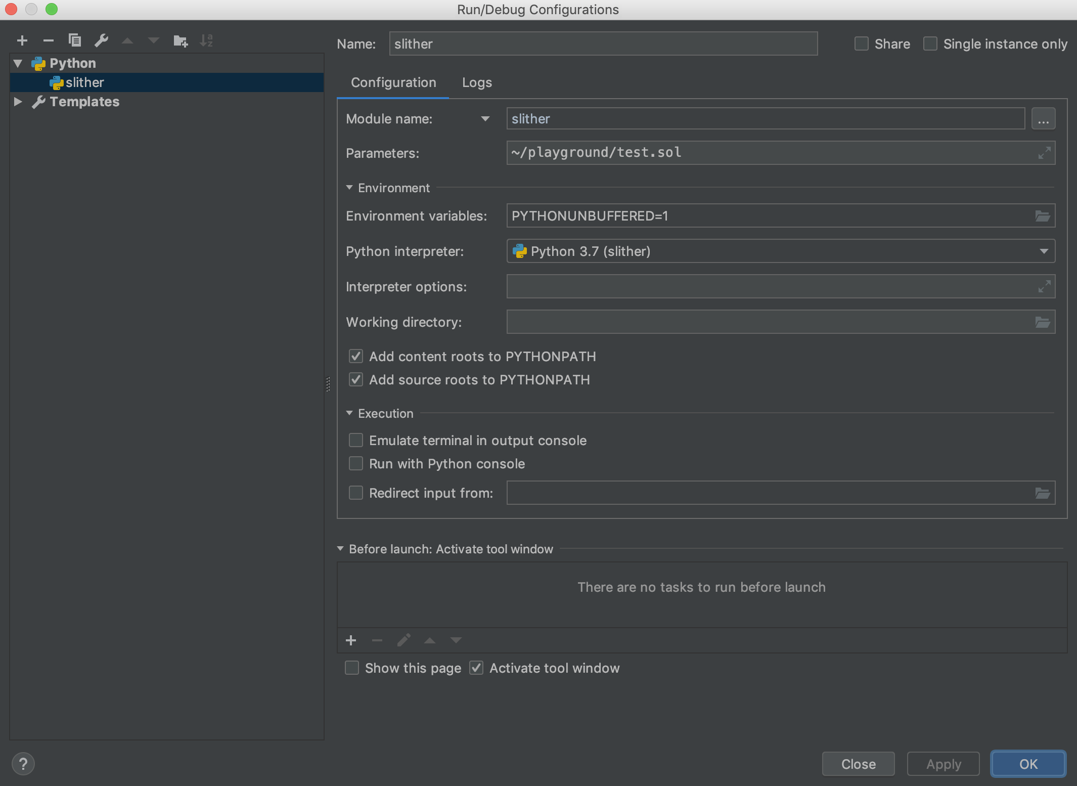 Can I debug the Slither by PyCharm? · Issue #195 · crytic/slither · GitHub