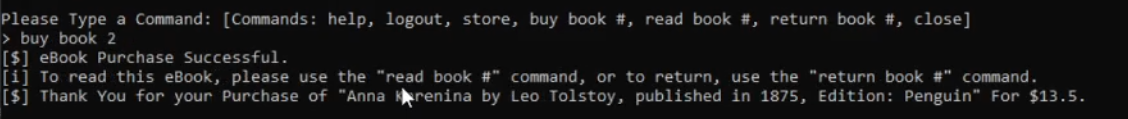 GitHub - Austin-Daigle/Java-command-line-eReader-simulator: This is a ...