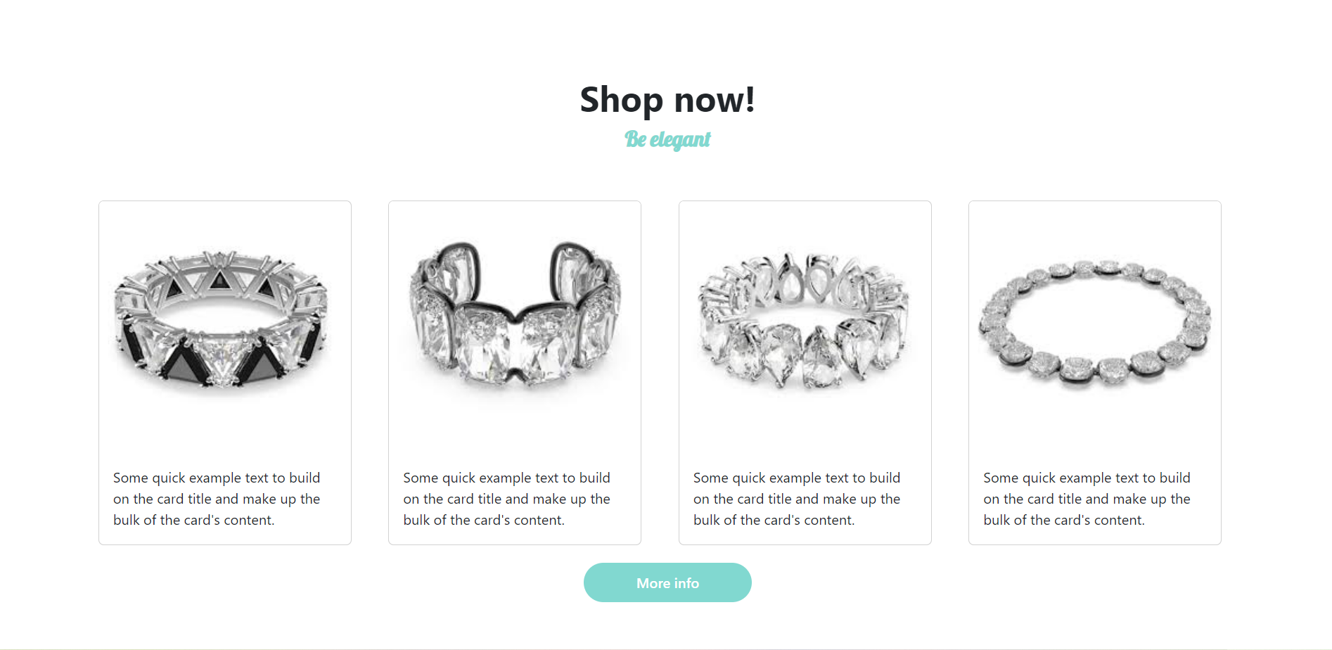 GitHub - ManuelaGutierrezGutierrez/jewel-shop: Project of a jewelry store with Bootstrap.