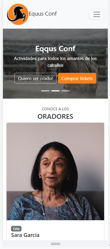 GitHub - ManuelaGutierrezGutierrez/Equus-Conf: Web of a Congress on the world of horses made ...