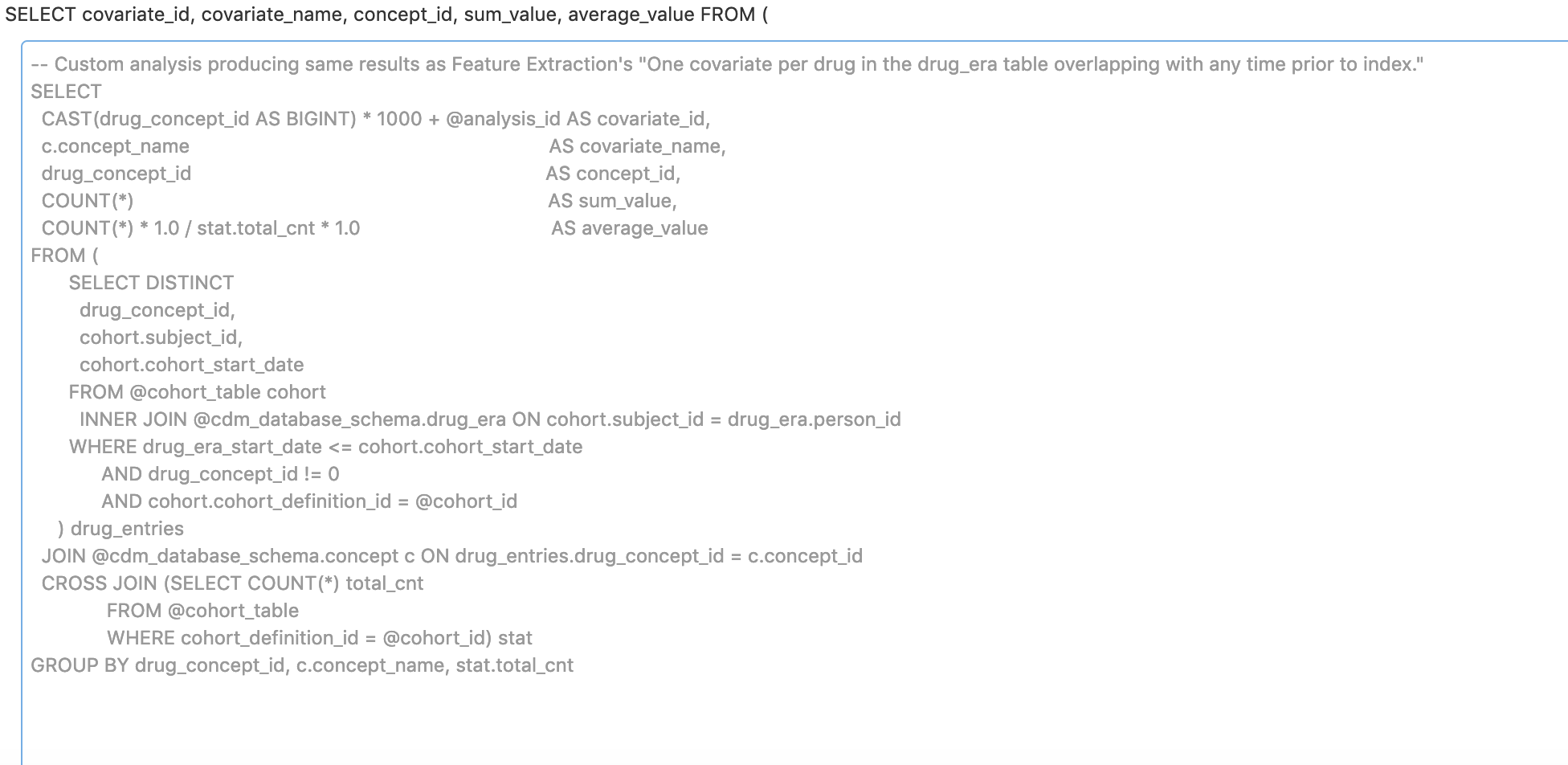 Allow copying of template for Custom Feature analysis · Issue #1390 · OHDSI/Atlas · GitHub