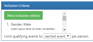 Issues with Inclusion Criteria markup · Issue #1600 · OHDSI/Atlas · GitHub
