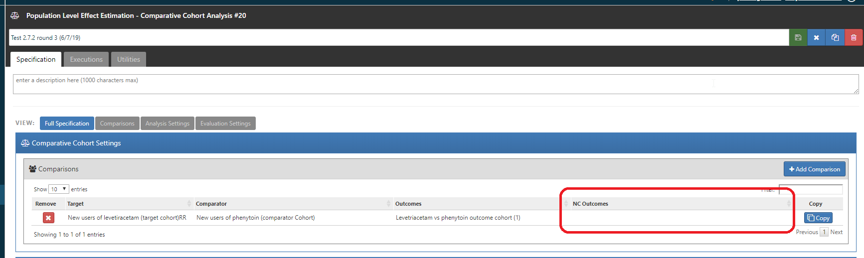 Error When Calculating Estimation · Issue 1184 · Ohdsiwebapi · Github