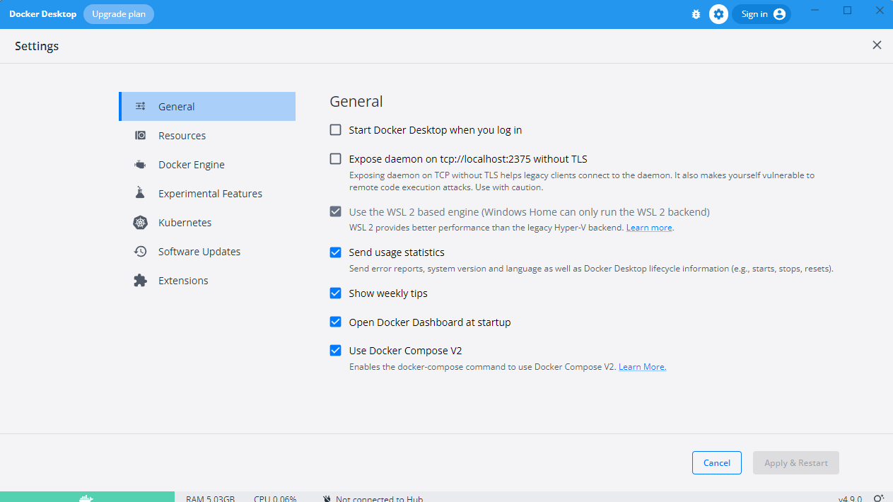 Installing Openclassify on windows docker desktop - openclassify/openclassify GitHub Wiki