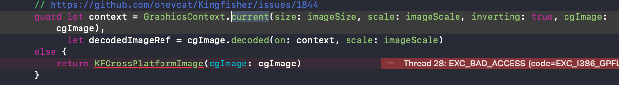 AnimatedImageView crash · Issue #1844 · onevcat/Kingfisher · GitHub